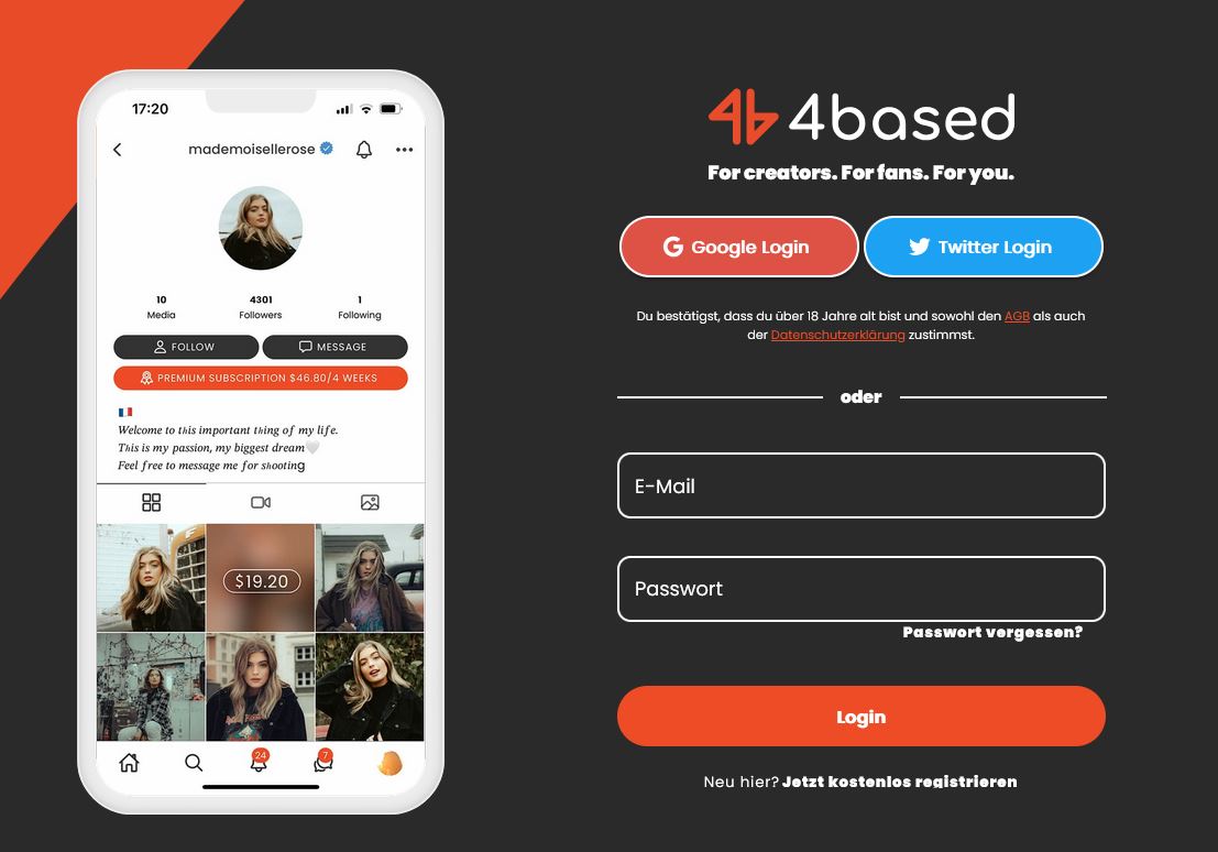 4Based Best Top European Fansite for Creators and Users